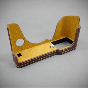 LIM'S Genuine Leather Camera Half Case Cover for FUJI - Etsy