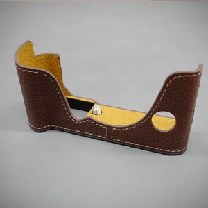 LIM'S Genuine Leather Camera Half Case Cover for FUJI - Etsy