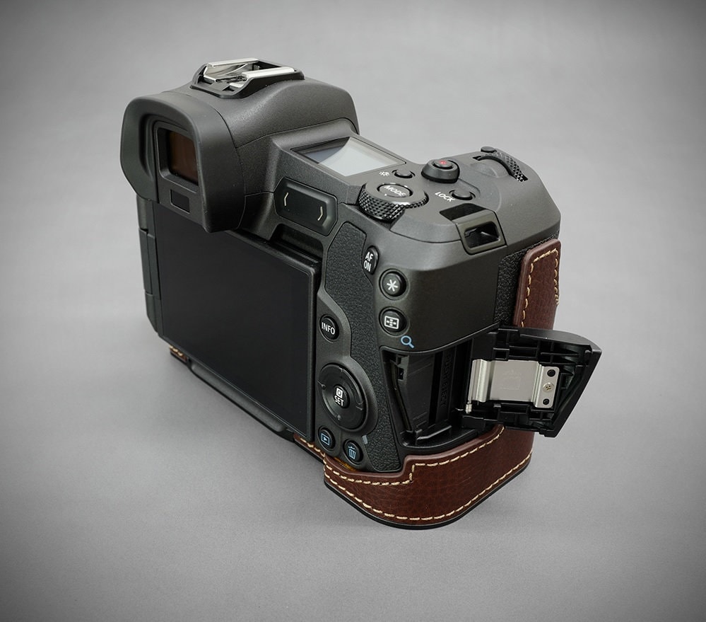 LIM'S Genuine Leather Camera Half Case & Dovetail Plate | Etsy