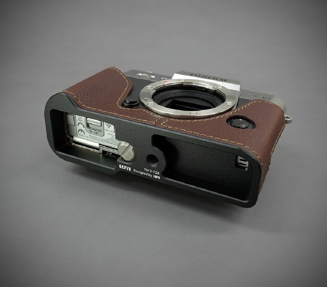 LIM'S Genuine Leather Camera Half Case Cover for FUJI | Etsy