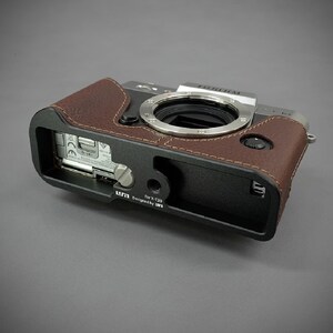 LIM'S Genuine Leather Camera Half Case Cover for FUJI - Etsy