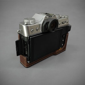 LIM'S Genuine Leather Camera Half Case Cover for FUJI - Etsy