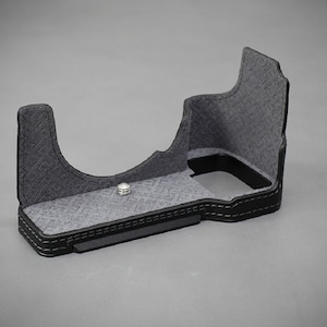 LIM'S Genuine Italy Leather Camera Half Case & Dovetail Plate for Sony ...