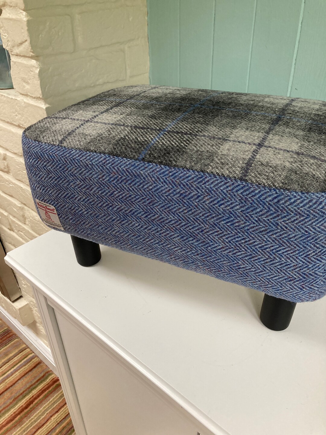 Chunky Funky Footstool - Etsy