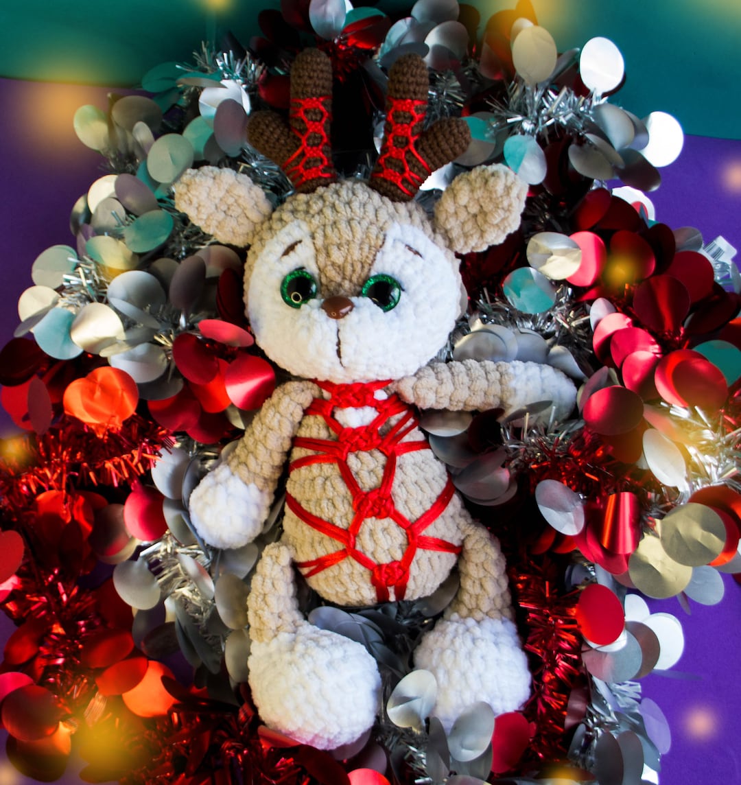 Shibari Plush,rope Bondage Deer, Adult Plushies, Karada Shibari, Bdsm ...