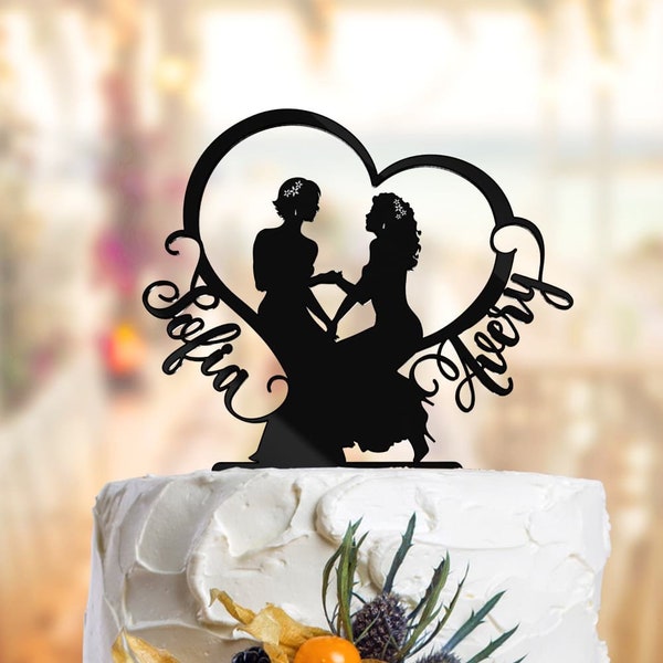 Lesbian Cake Topper - Etsy