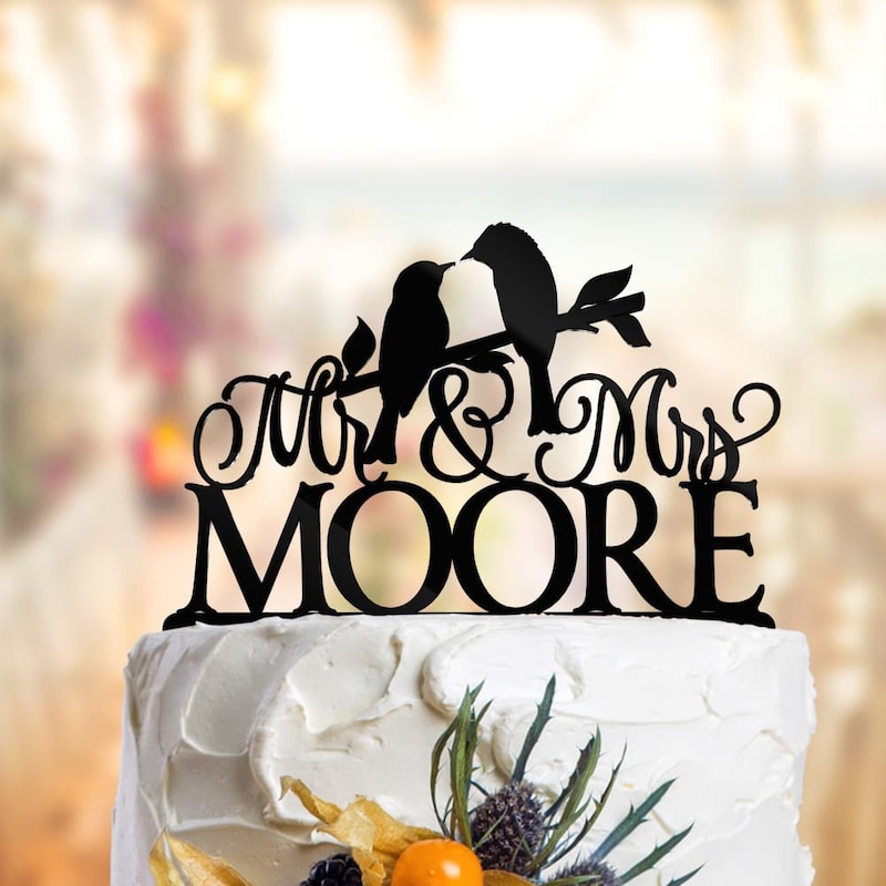 Bird Cake Topper - Etsy