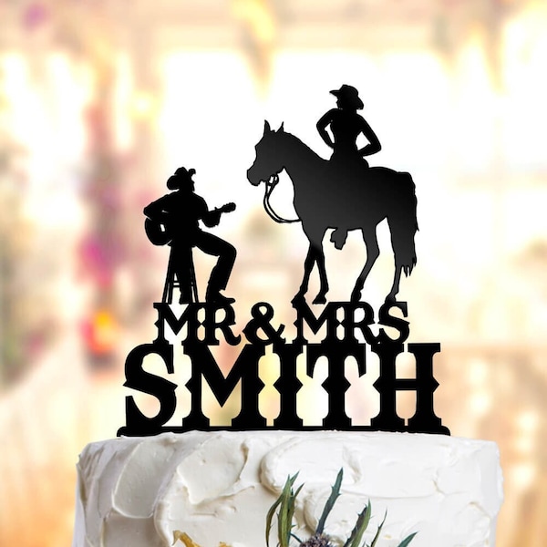 Country Cake Topper - Etsy