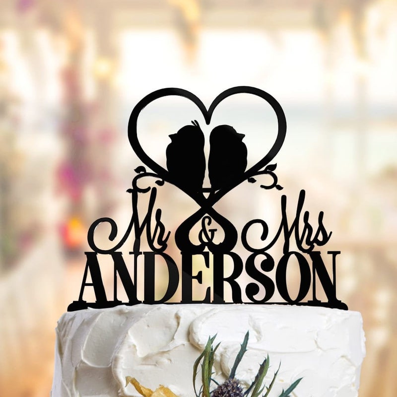 Bird Wedding Topper - Etsy