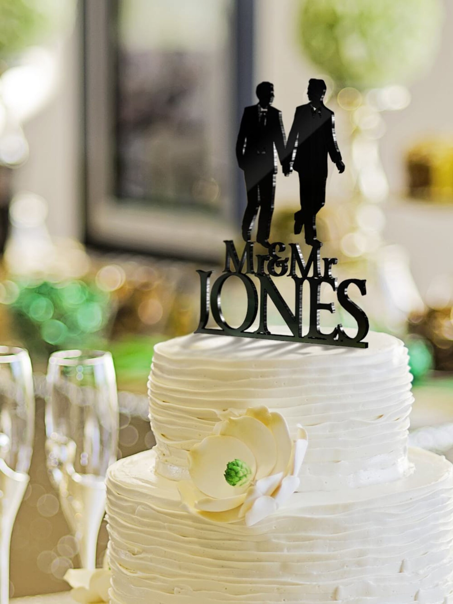 Gay Wedding Cake Topper Lgbt Wedding Same Sex Wedding Cake - Etsy
