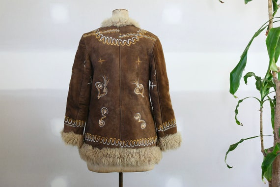 Vintage 1960s Afghan Jacket l Penny Lane Coat l Wool … - Gem