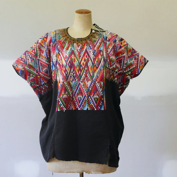 Huipil Blouse - Etsy