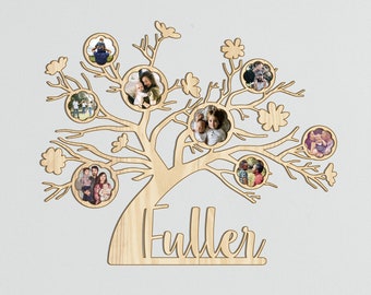 Classy Collage Wooden Photo Frame Custom Personalized | Etsy