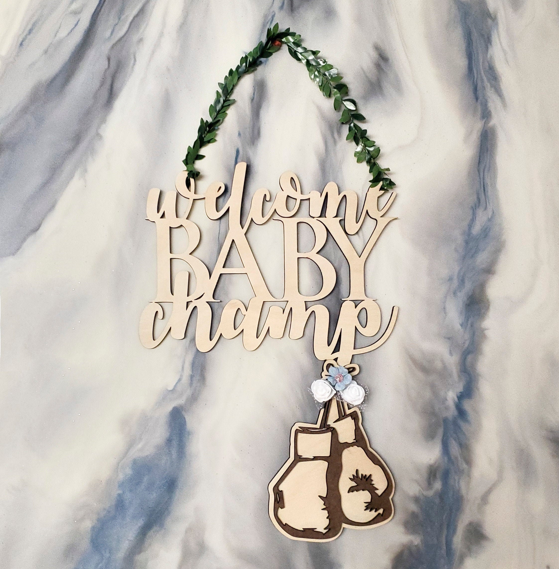 Vector File Baby Champ Nursery Shower Party Sign Decor Craft Laser ...