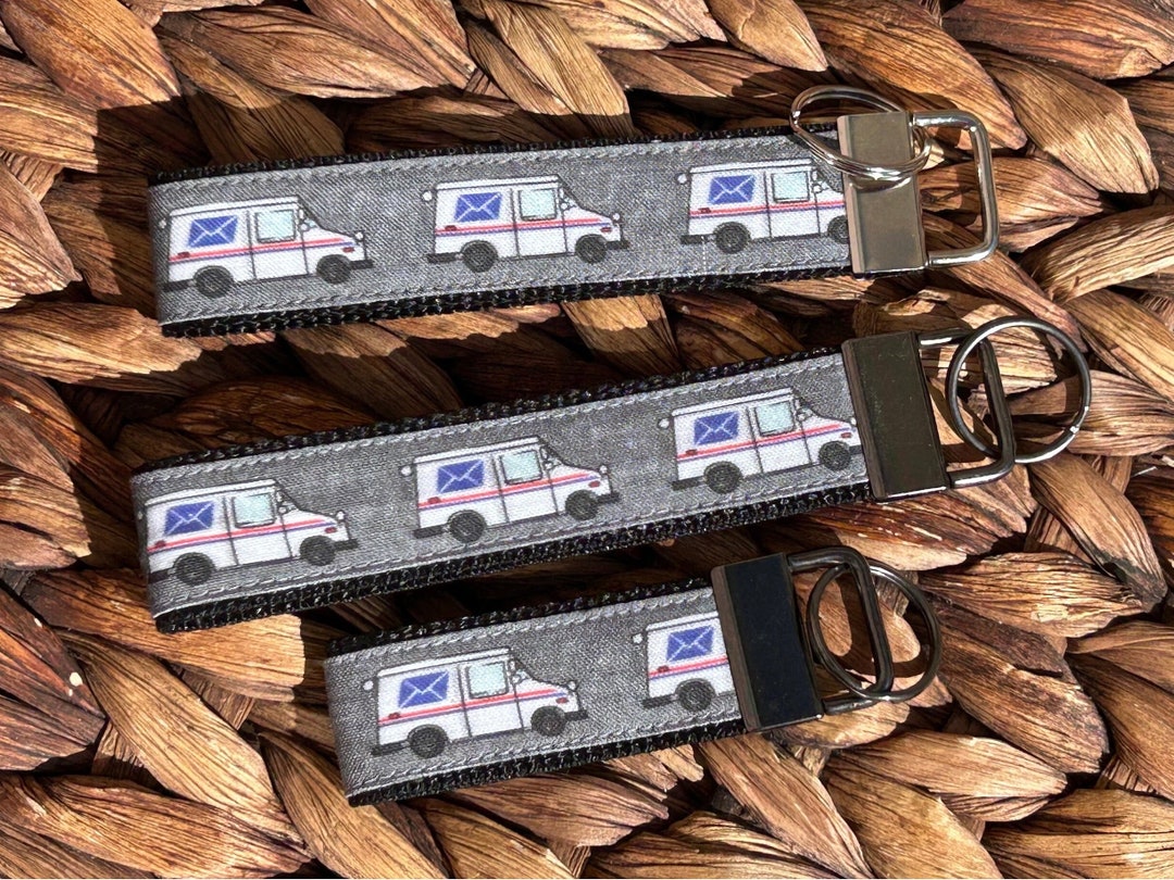 Postal Key Fob Wristlet Keychain-wristlet Keychain-wristlet Key-keyring ...