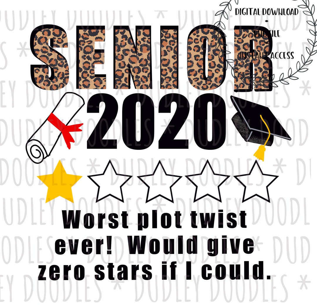 Class of 2020 Senior Graduating Seniors Png File Clip Art Instant ...