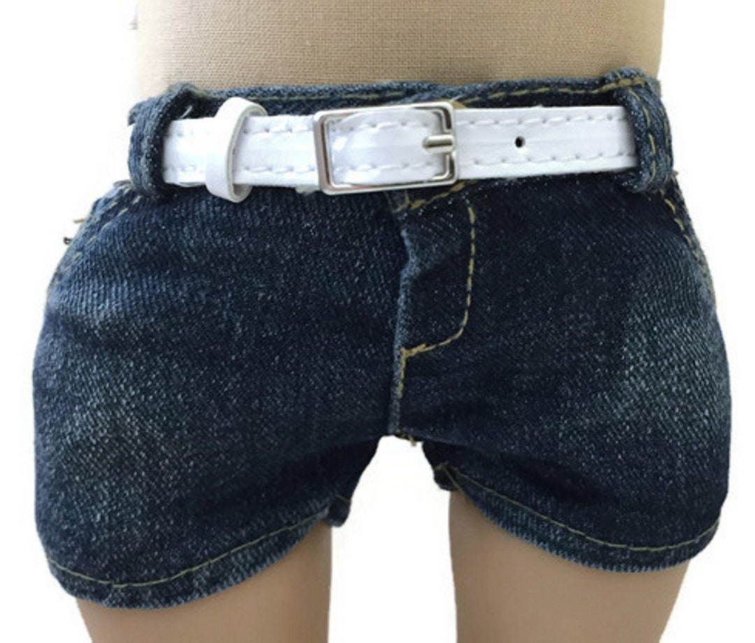 Belt With Silver Buckle-white for 18 Inch Dolls Fit 18 Inch Dolls 18 ...