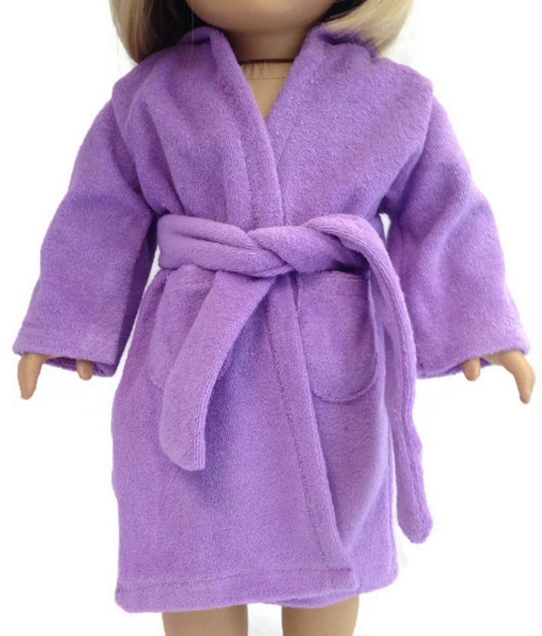 Hooded Beach Robe-lavender to Fit 18 Inch Doll Clothes 18" Doll ...