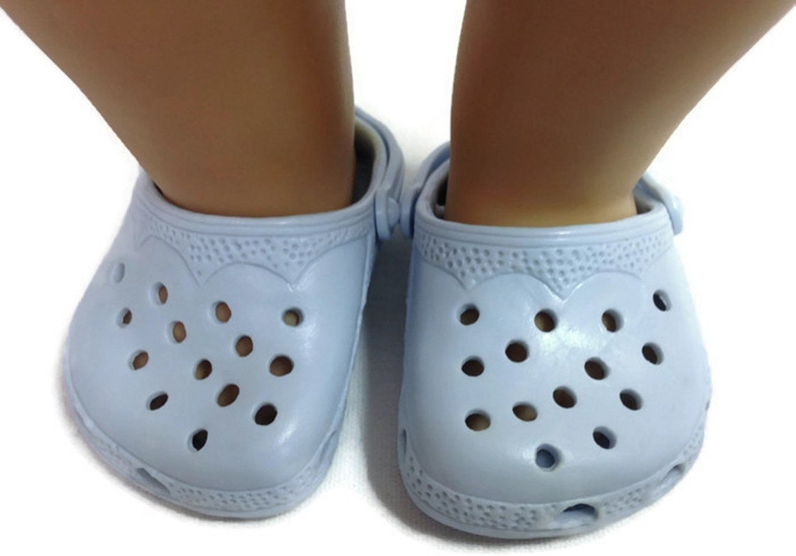 Light Blue Doll Shoes Fit 18 Inch Dolls 18 Doll - Etsy