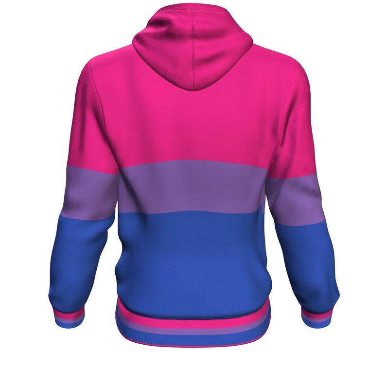 Bisexual Flag Gay Pride Hoodie Etsy