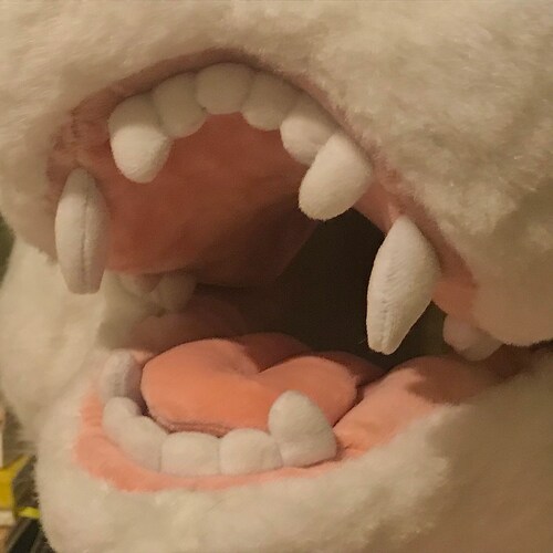 Fursuit Teeth 3D Printed Toony Fangs for Fursuits and Costume - Etsy UK