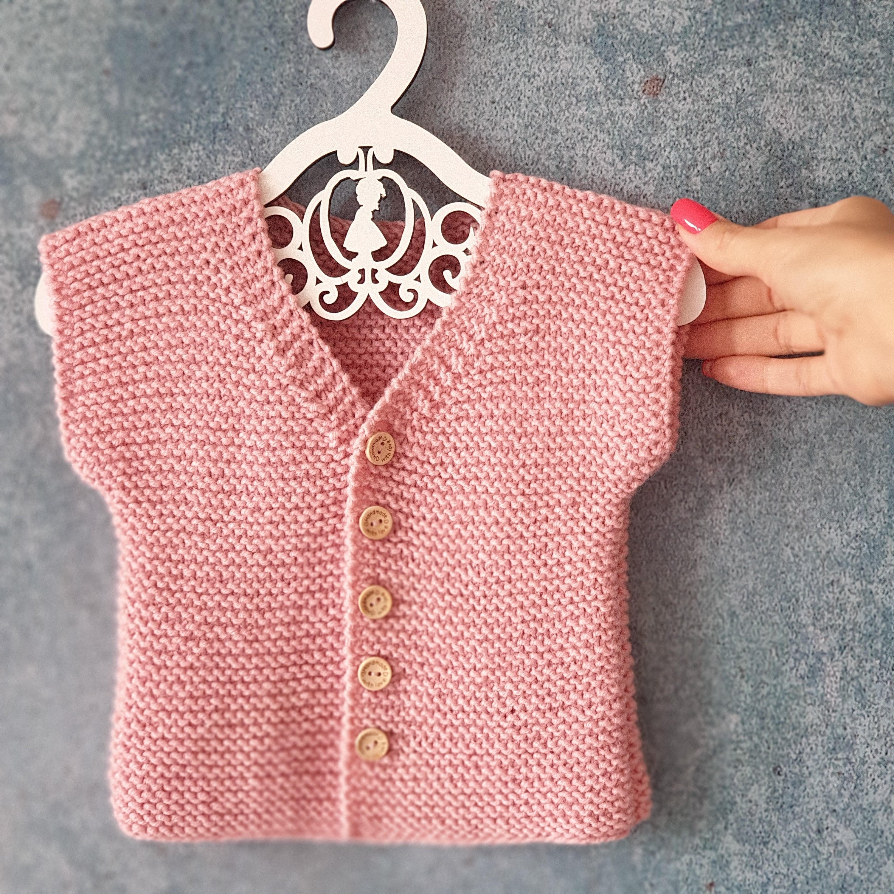 ENGLISH KNITTING Pattern for Beginners knit toddler sweater | Etsy