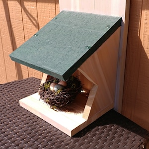 Robin / Cardinal Nesting Box; Veteran Made - Etsy
