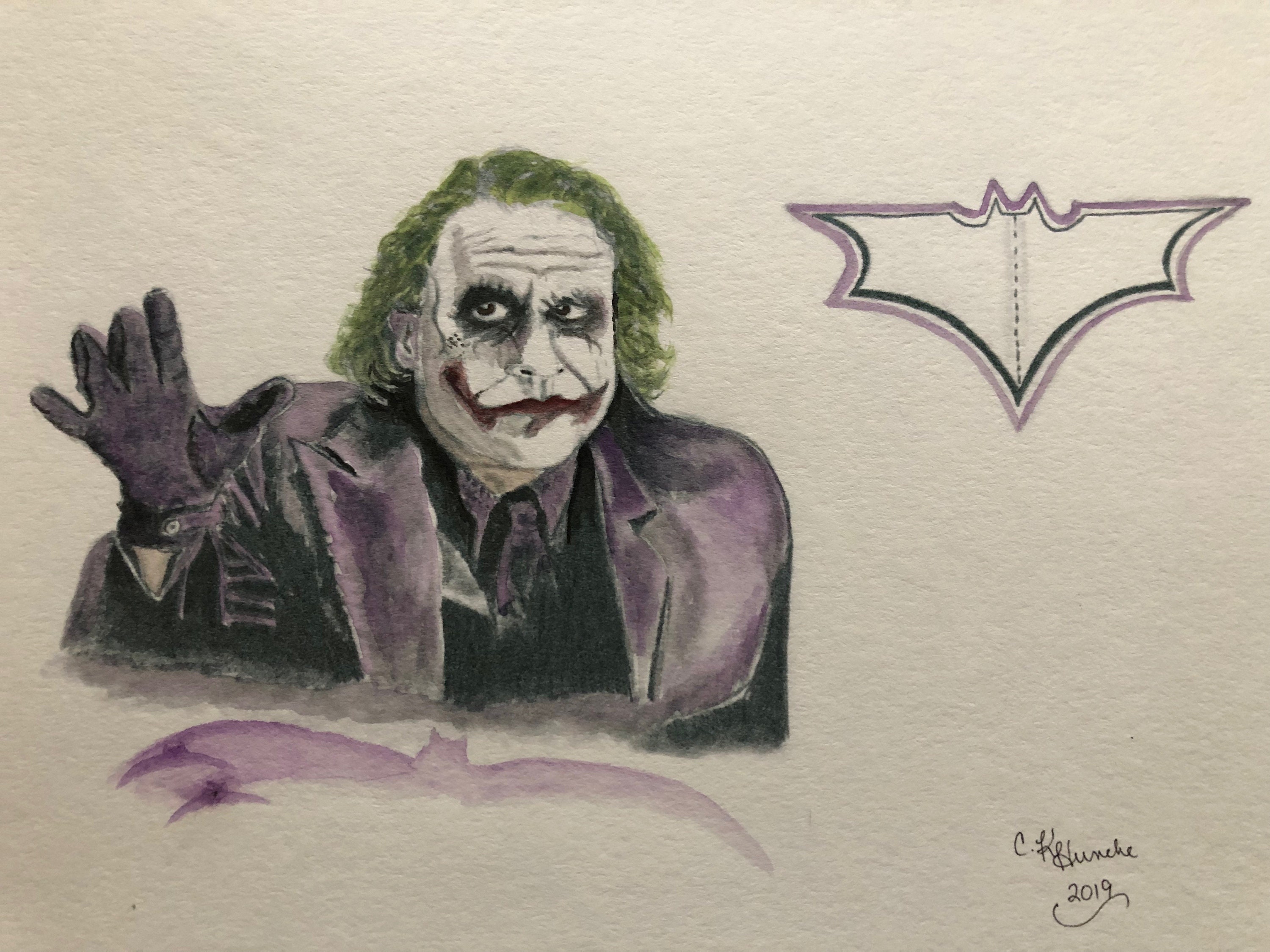 Easy Joker Sketch