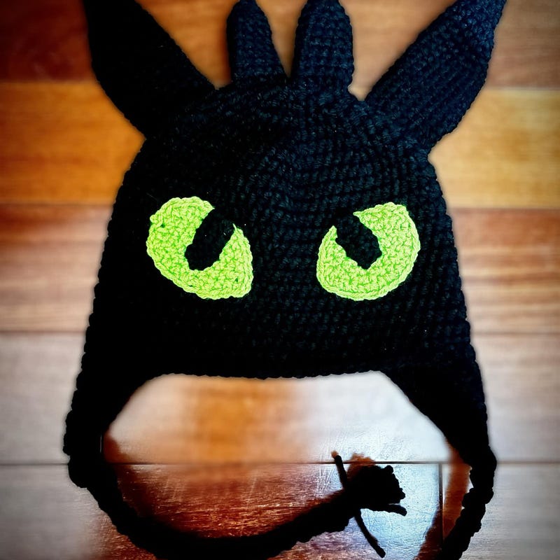 Toothless Hat - Etsy