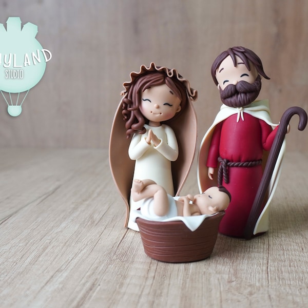 Polymer Clay Baby Jesus - Etsy