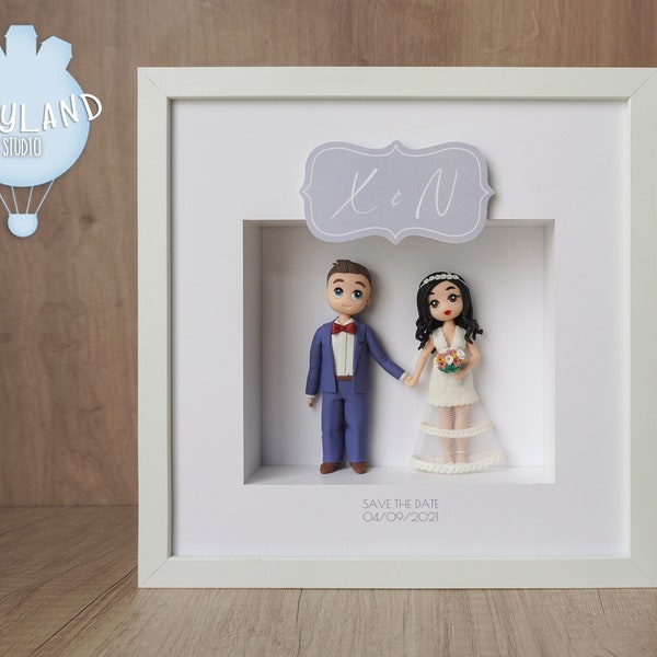 Clay Bride and Groom - Etsy