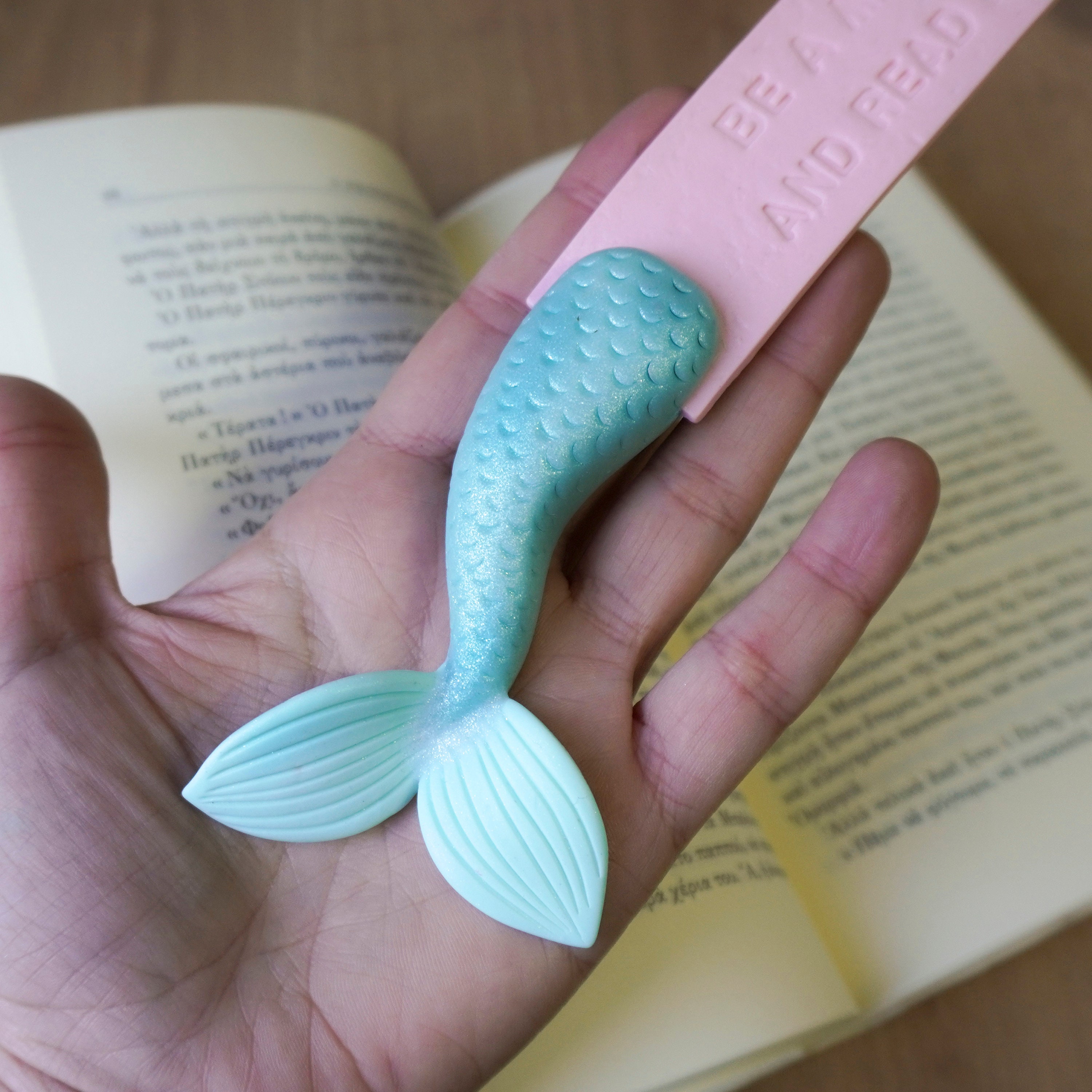 Polymer Clay Bookmark Book Lovers Gift Ideas Polymer Clay - Etsy