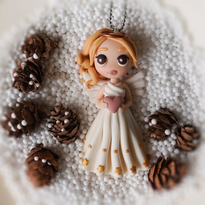 Polymer Clay Angel - Etsy