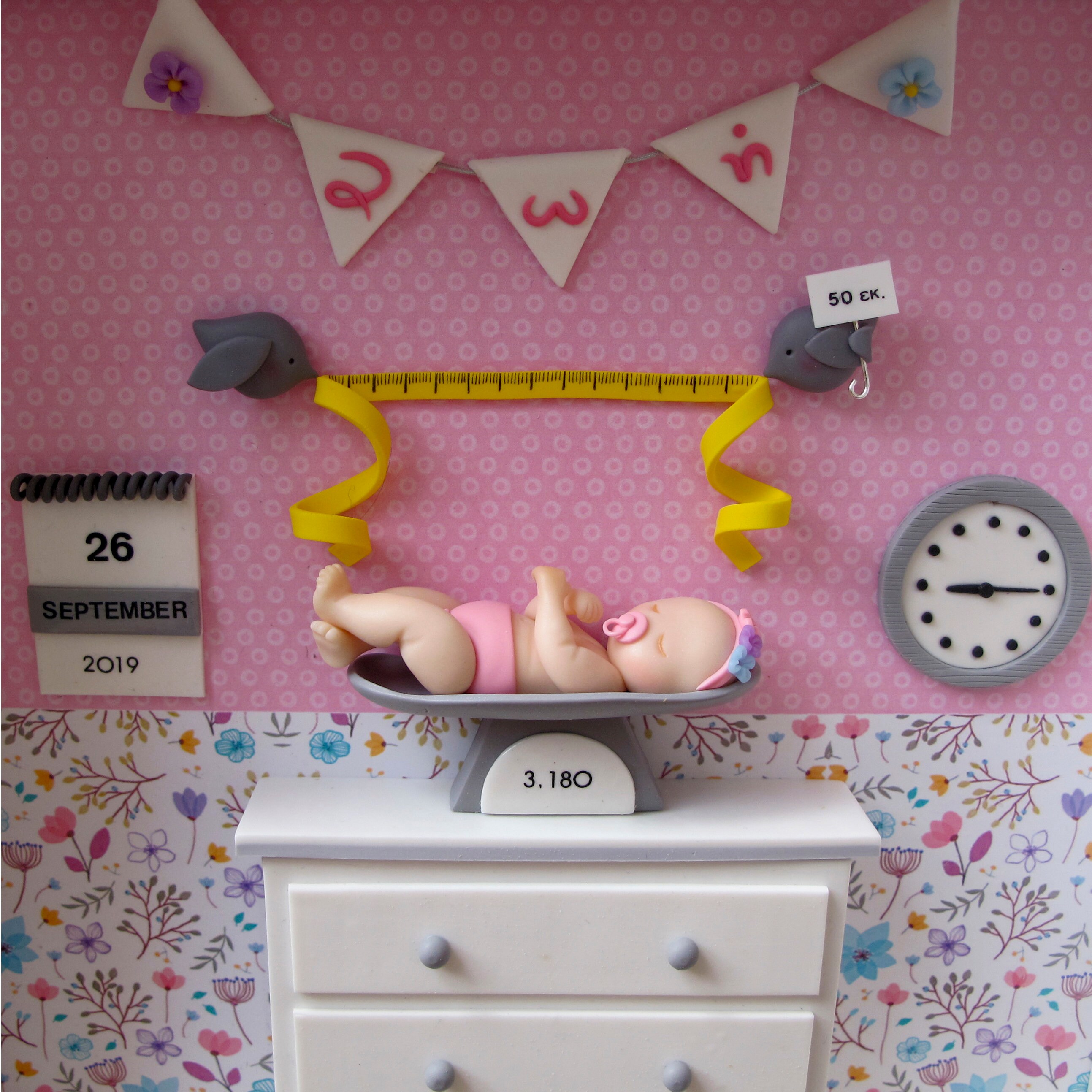 Personalized Baby Gift Newborn Room Birth Details Box Frame - Etsy