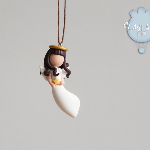 Polymer Clay Angel - Etsy