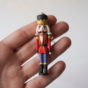 Nutcracker Necklace, Polymer Clay Gift for Christmas, Nutcracker Ballet ...