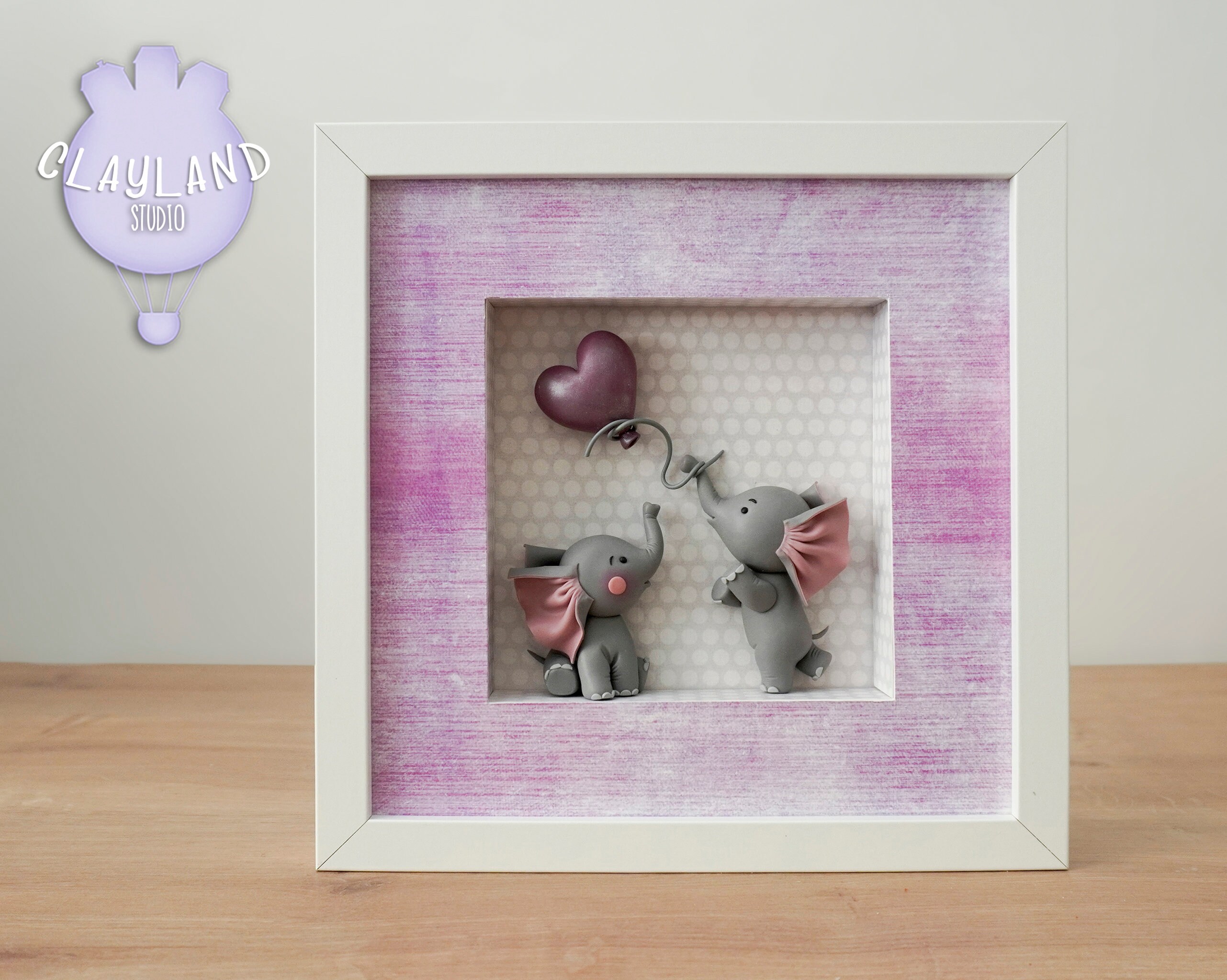Cute Clay Art Frame