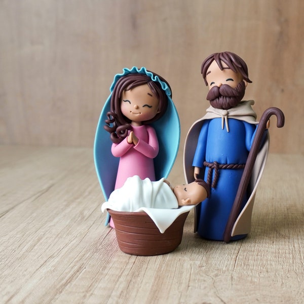 Polymer Clay Baby Jesus - Etsy