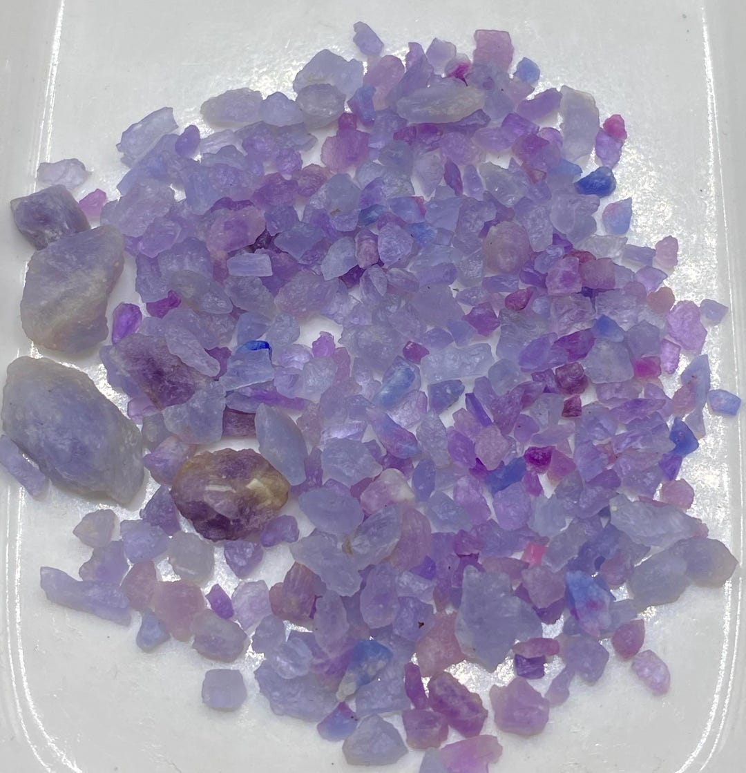 Natural Fluorescent, Phosphorescent Hackmanite Rough Crystals From@afg ...