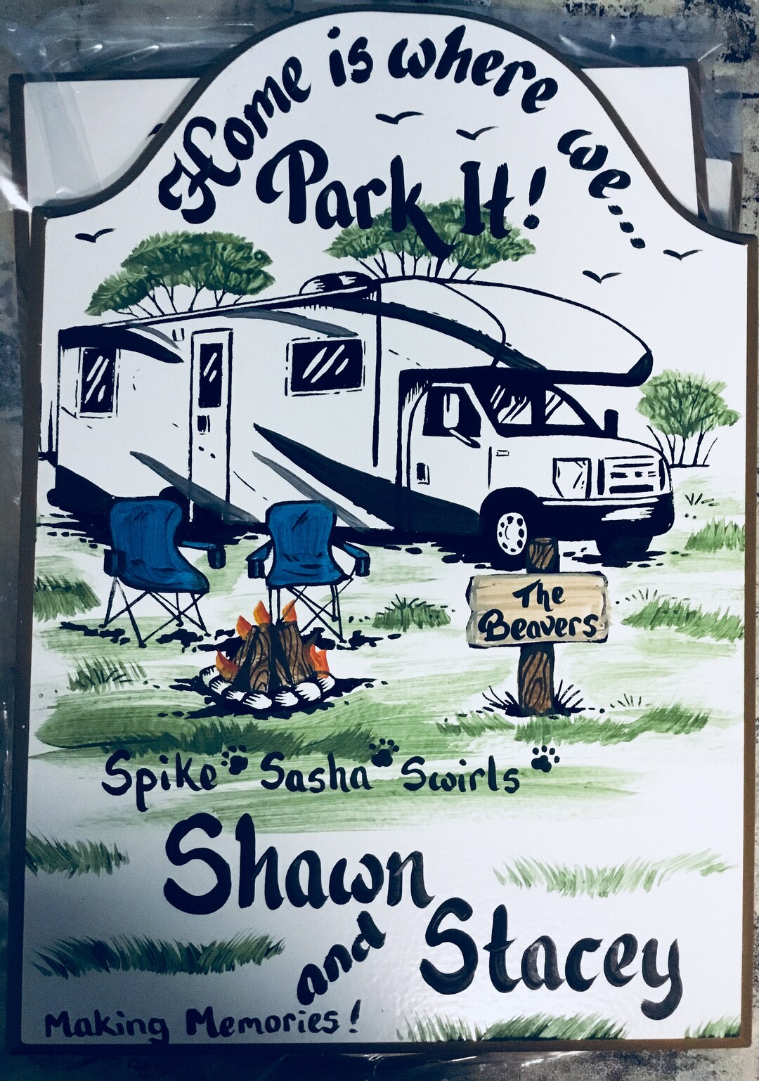 RV Signs Camping Signs Class C Signs-campsite Signs Camp Decor-rv Signs ...