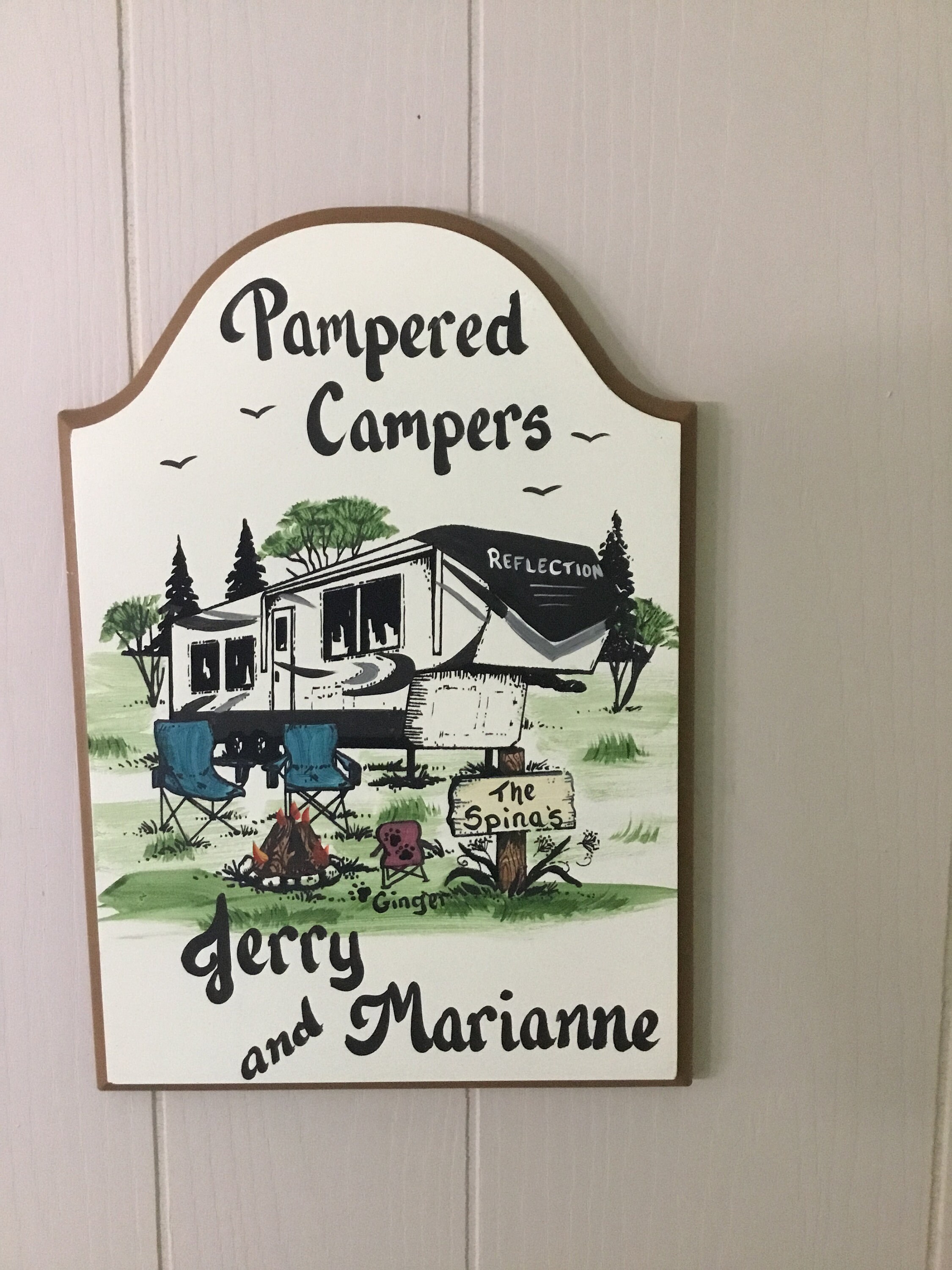 CAMPSITE Signs,fifth Wheel Sign, Camper Sign,camper Decor,outdoor Signs ...