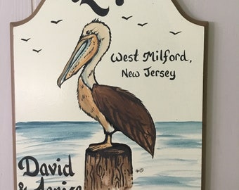 Pelican Custom Sign - Etsy