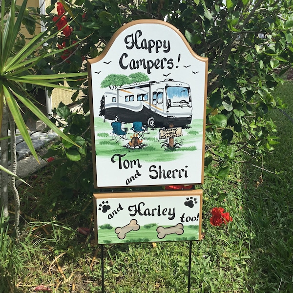 Custom Camping Signs - Etsy