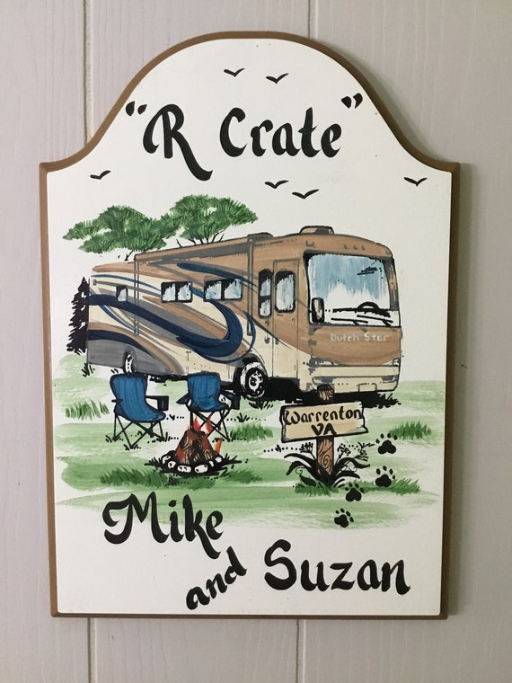 RV Gifts-campsite Signs-rv Decor Motorhome Signs-custom - Etsy
