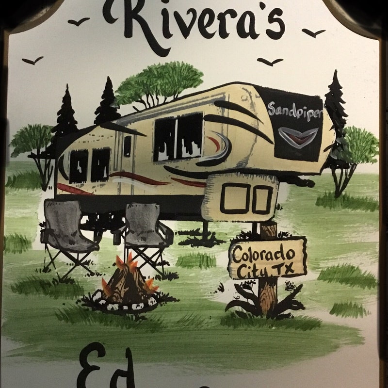 Camper Sign - Etsy