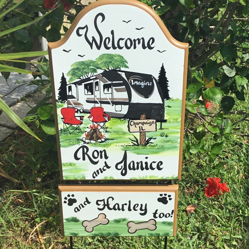 Personalized Rv Sign - Etsy