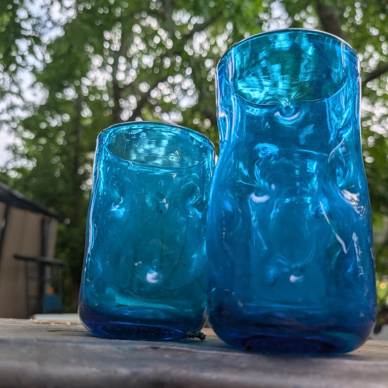 Blenko Vintage Glasses - Etsy