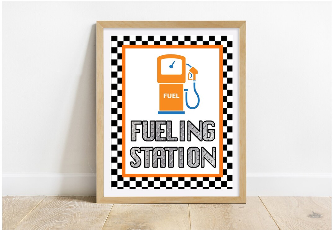 Fueling Station Sign SVG, Fuel Shirt Cut File, Fuel Shirt Design ...