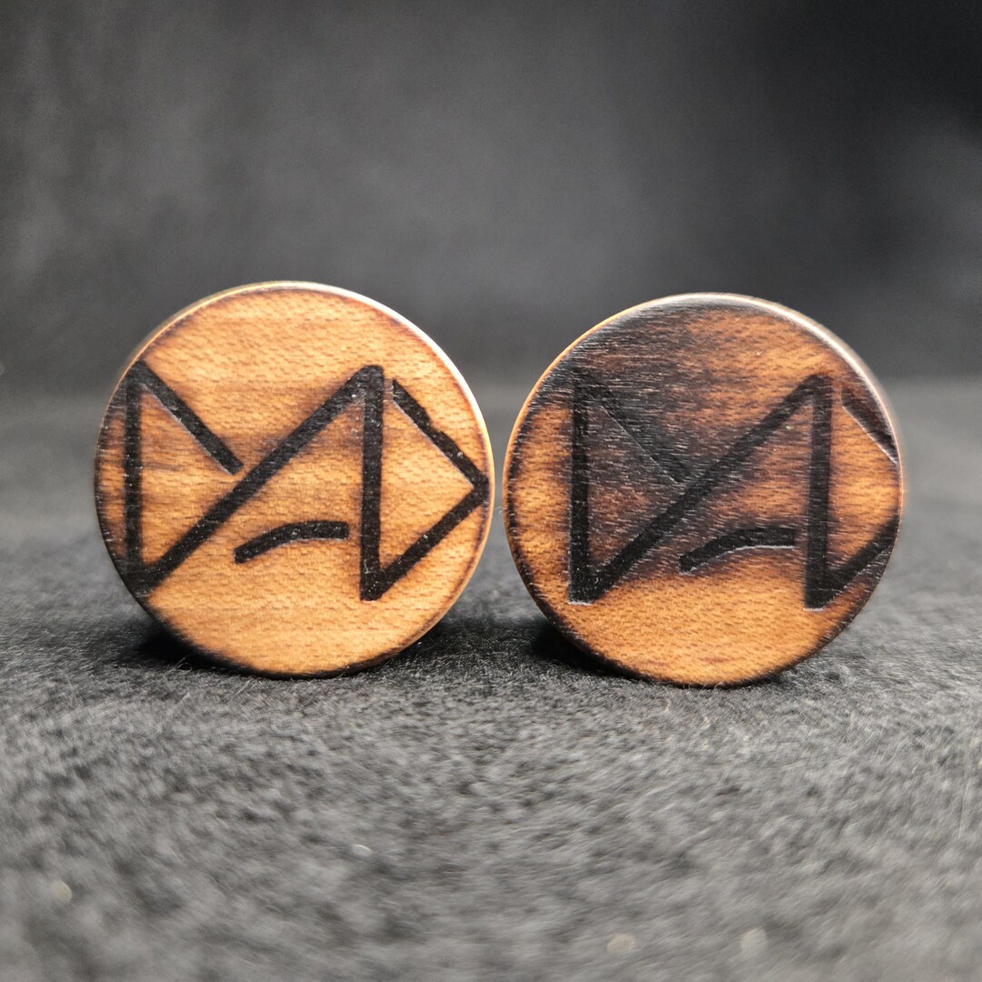 26mm Dad's Maple Wood Ear Plug Gauged Jewelry - Etsy