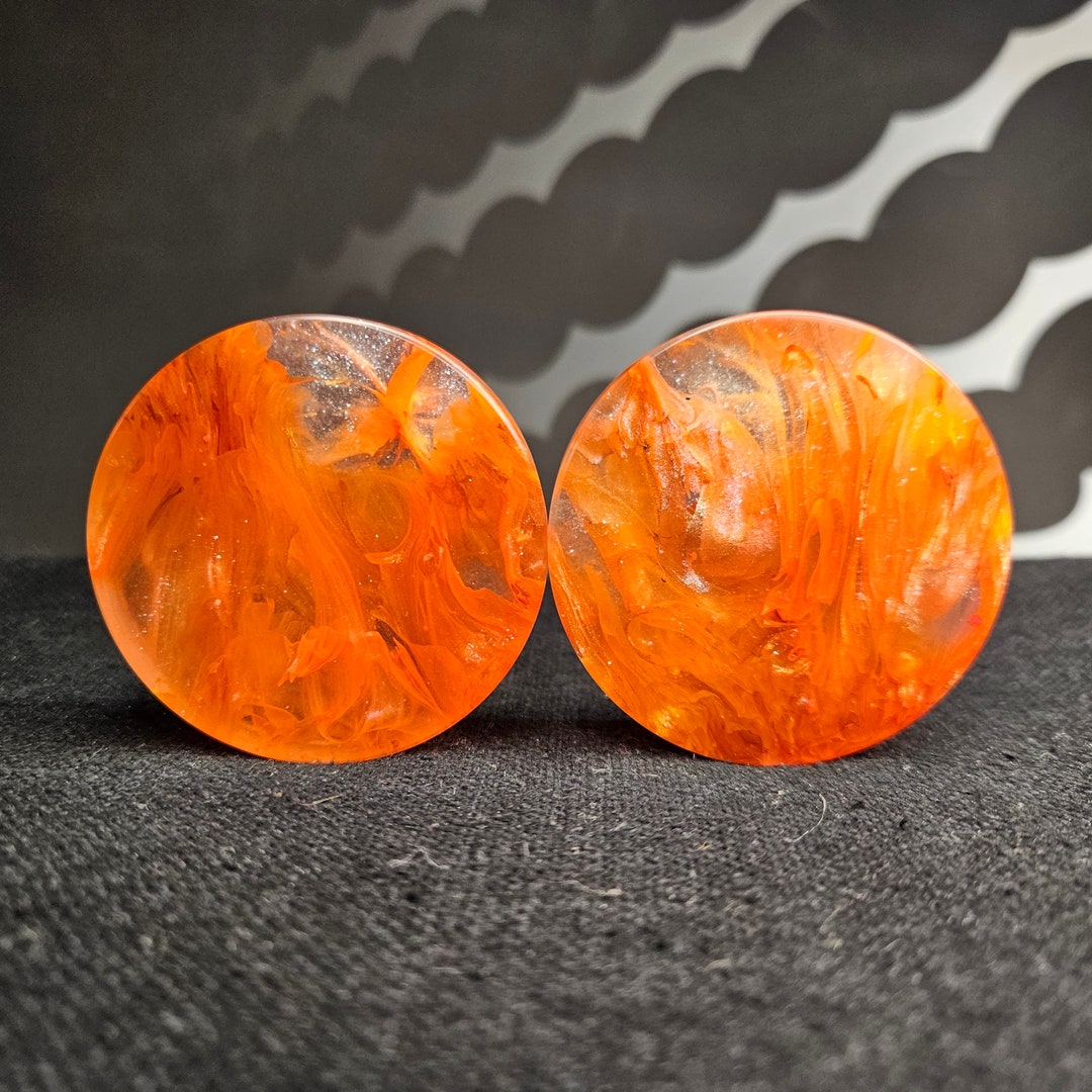 52mm Epoxy Resin Ear Plug Gauged Jewelry - Etsy